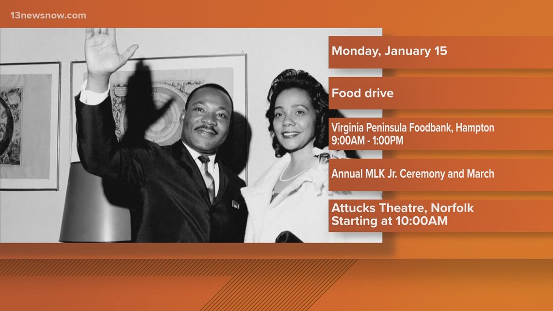 Ways to celebrate MLK Jr. Day in Hamtpon Roads | 13newsnow.com