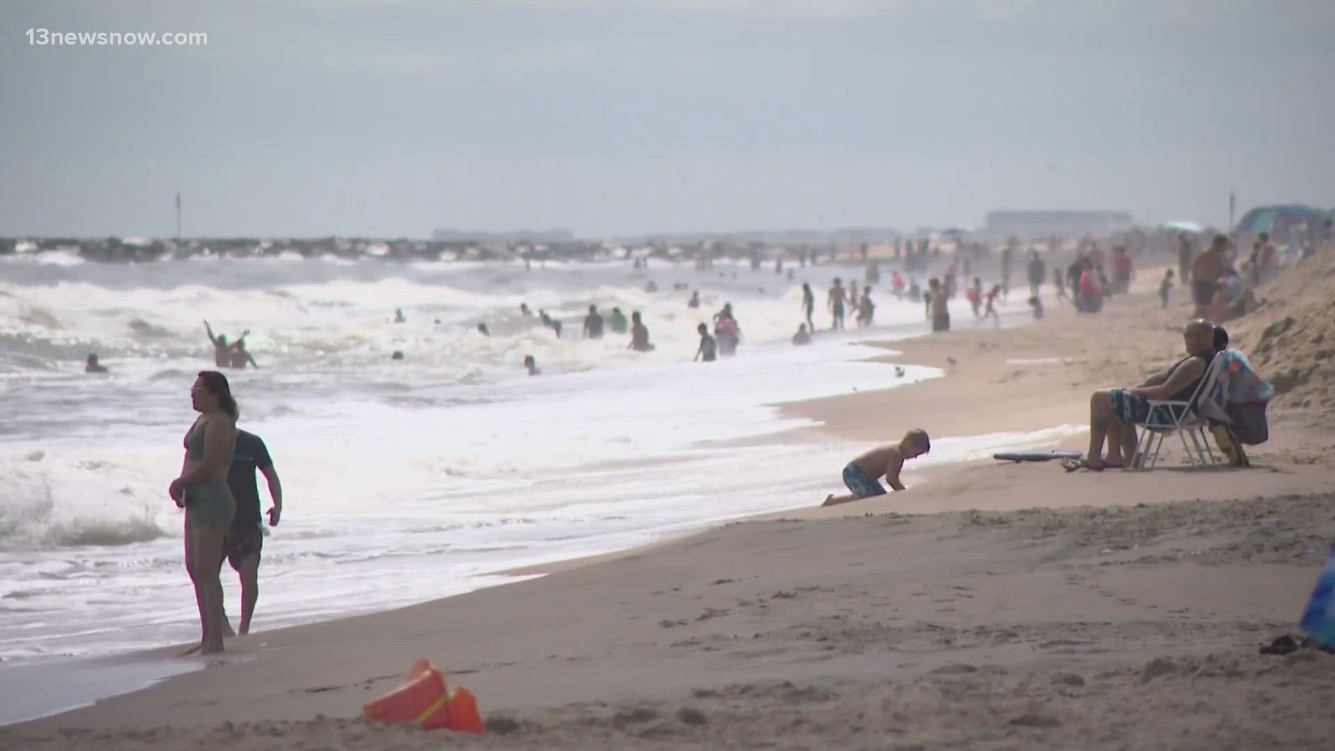 Rip current warning hits Virginia Beach this Labor Day | 13newsnow.com