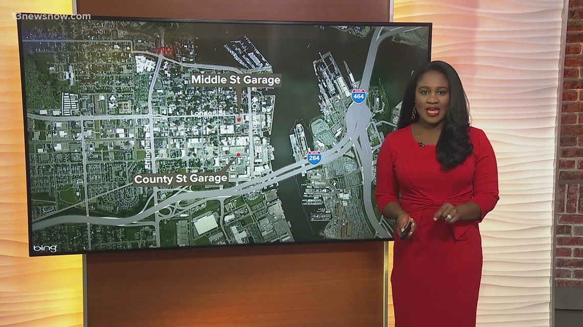 Portsmouth opens parking garages so residents can move cars out of ...