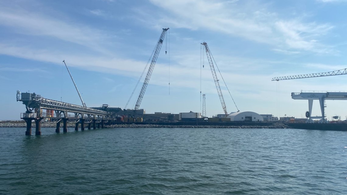 Crews make progress on HRBT Expansion Project | 13newsnow.com