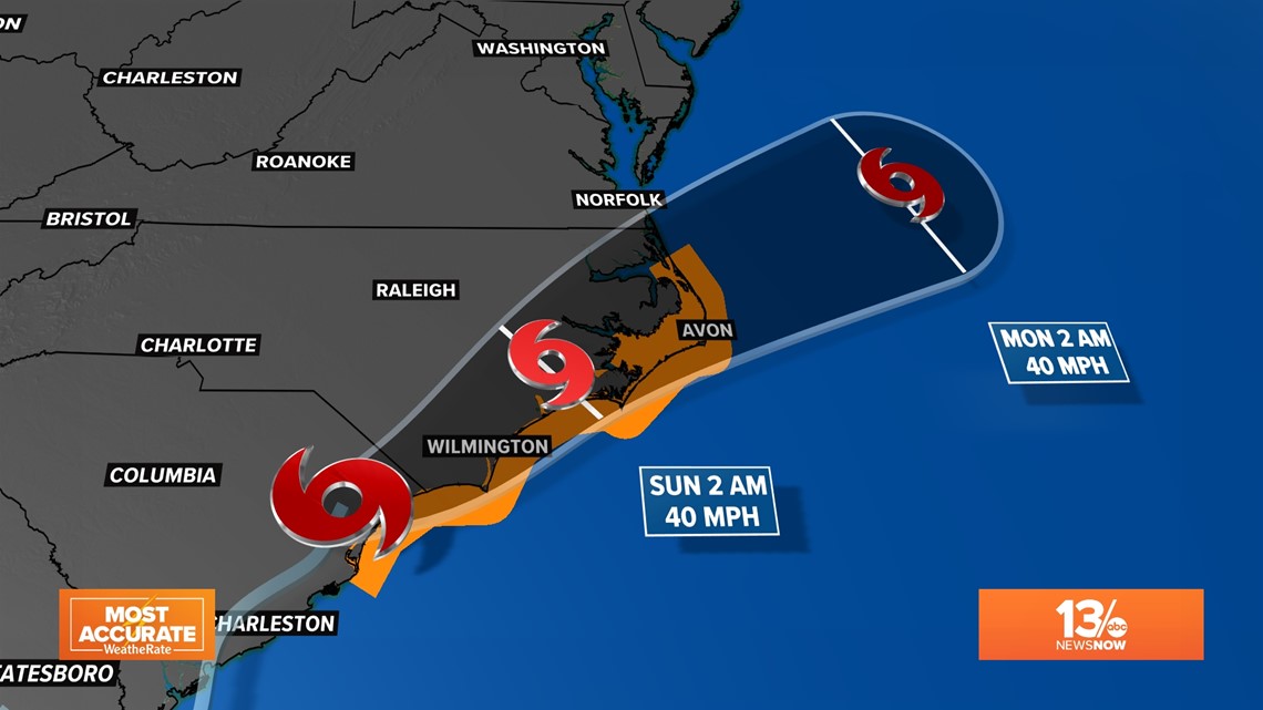 Cleanup efforts begin on the Outer Banks | 13newsnow.com