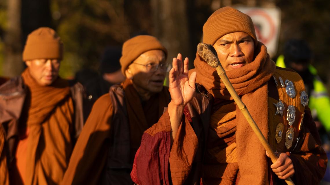 Buddhist monks head to DC to finish a ‘Walk for Peace’ that captivated ...
