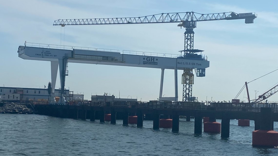 Crews make progress on HRBT Expansion Project | 13newsnow.com