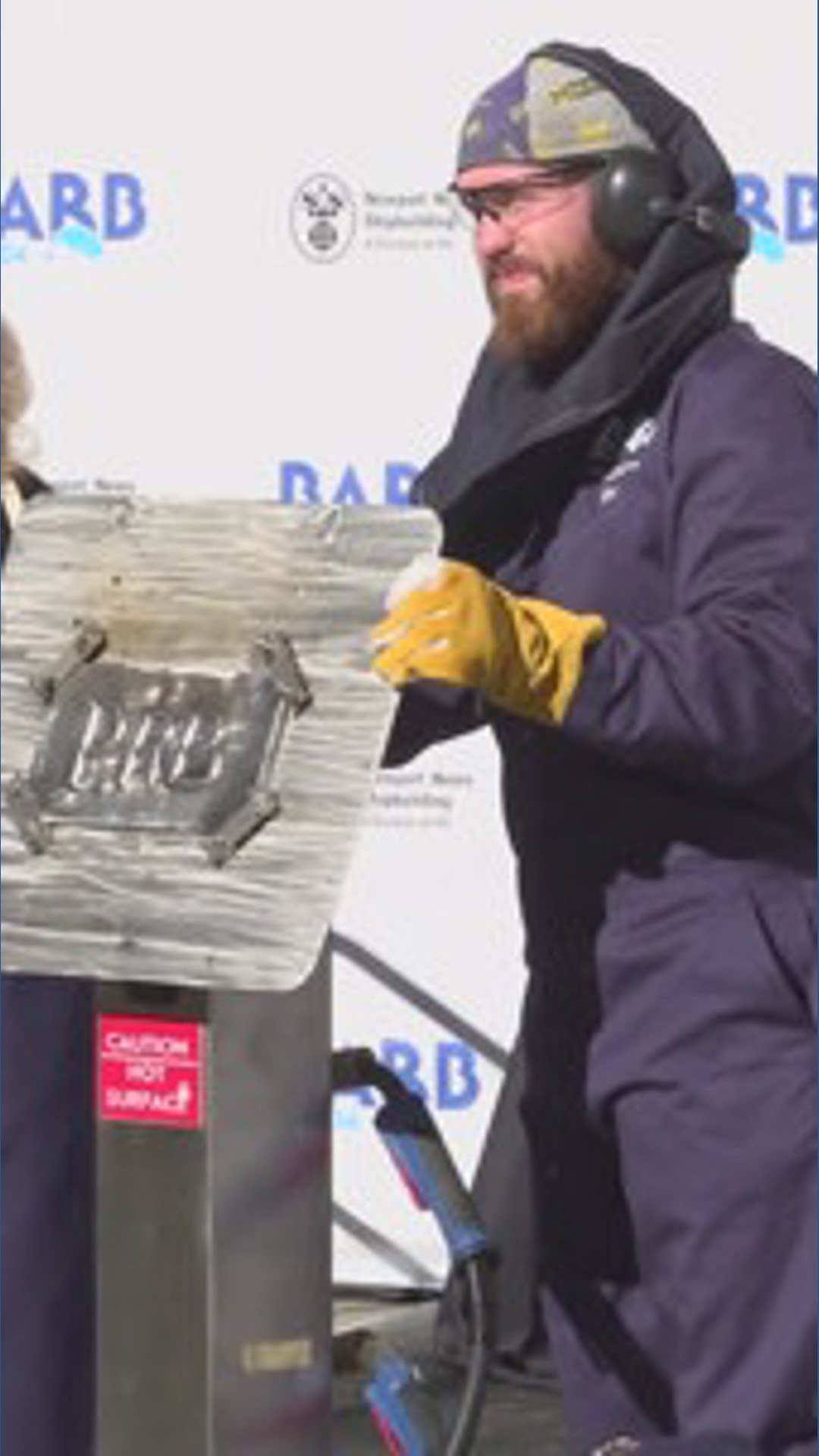 Newport News Shipbuilding hosts keel laying ceremony for future USS ...