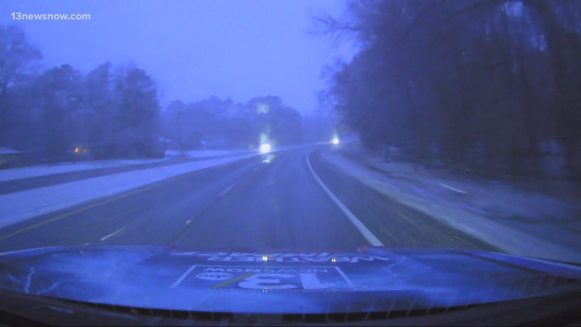 Weather Impact Interceptor shows road conditions in Gloucester and on ...