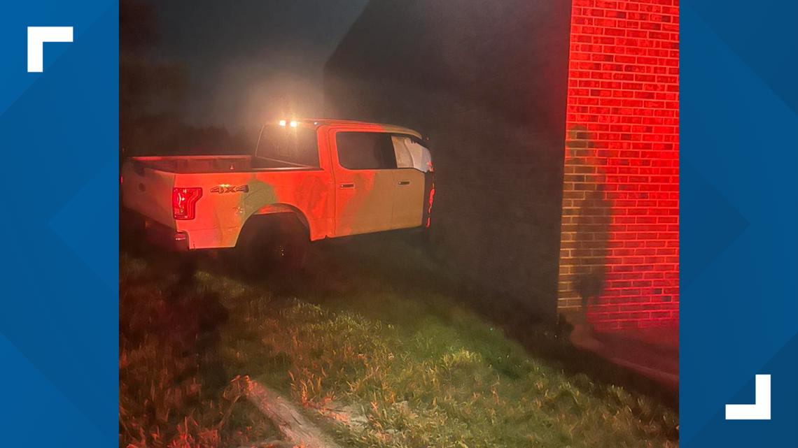Truck crashes into Suffolk building | 13newsnow.com