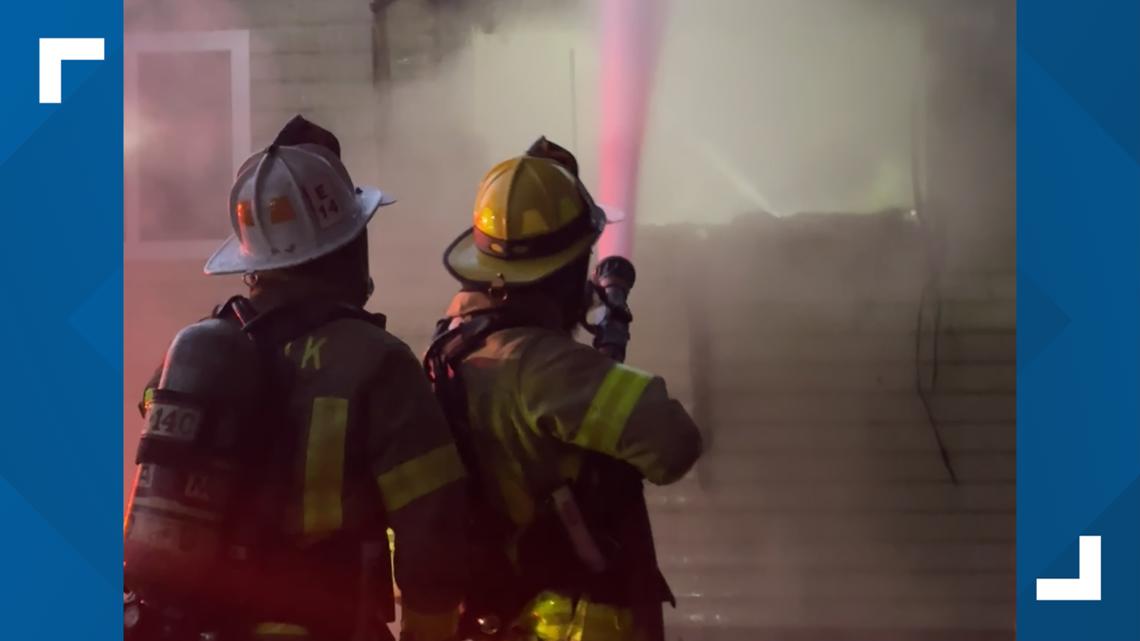 Firefighters battle early morning house fire in Norfolk | 13newsnow.com