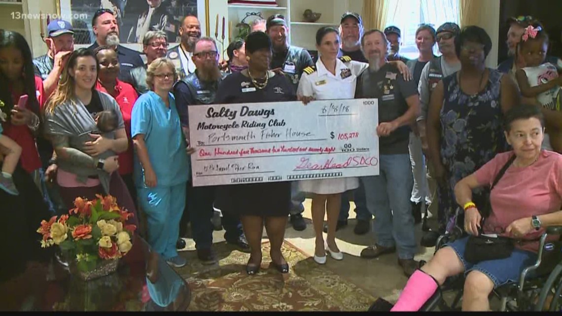 Motorcycle riding club makes large donation in support of wounded ...
