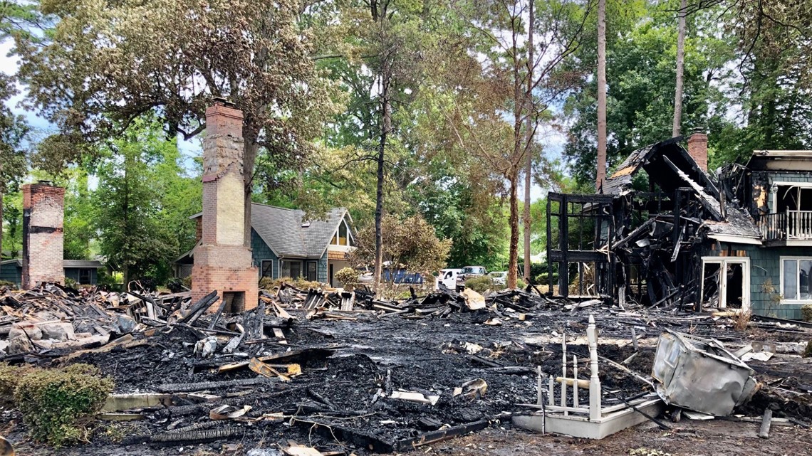 The aftermath of Alanton fire: cause remains under investigation ...