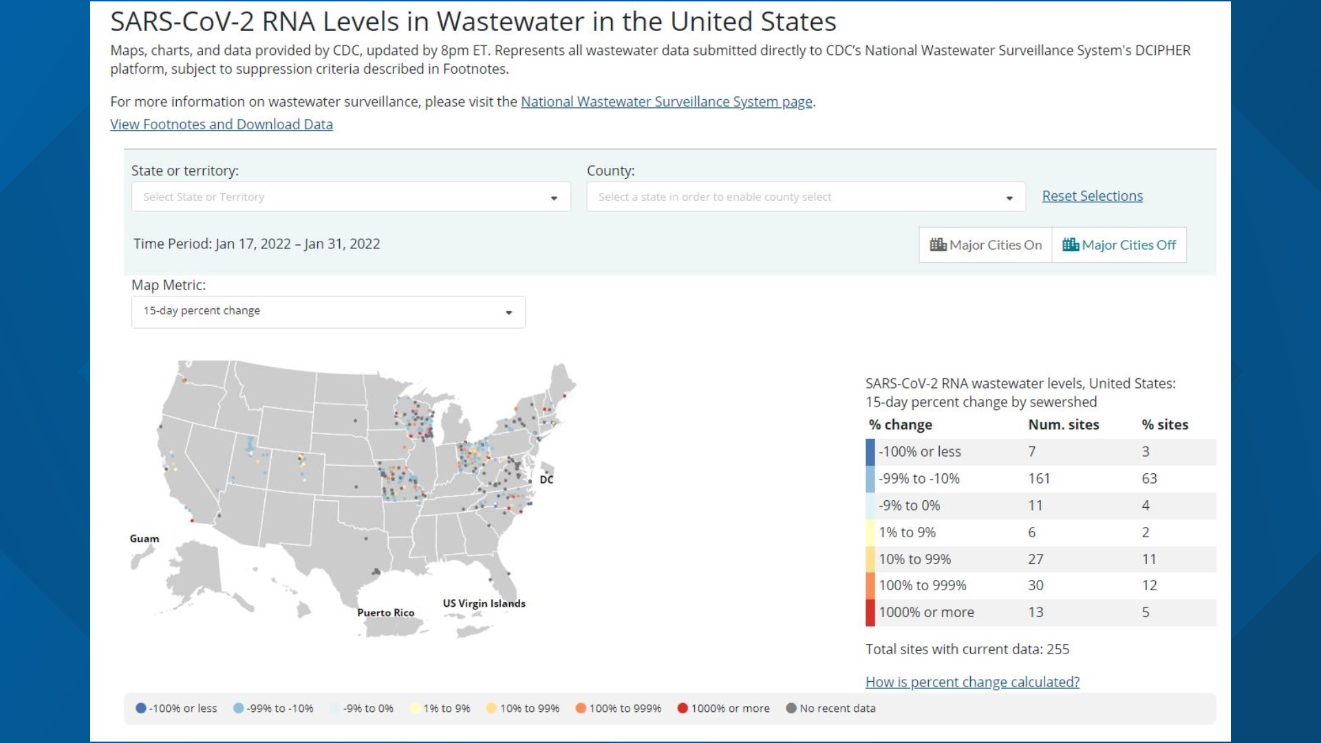 CDC dashboard to track COVID-19 in wastewater | 13newsnow.com