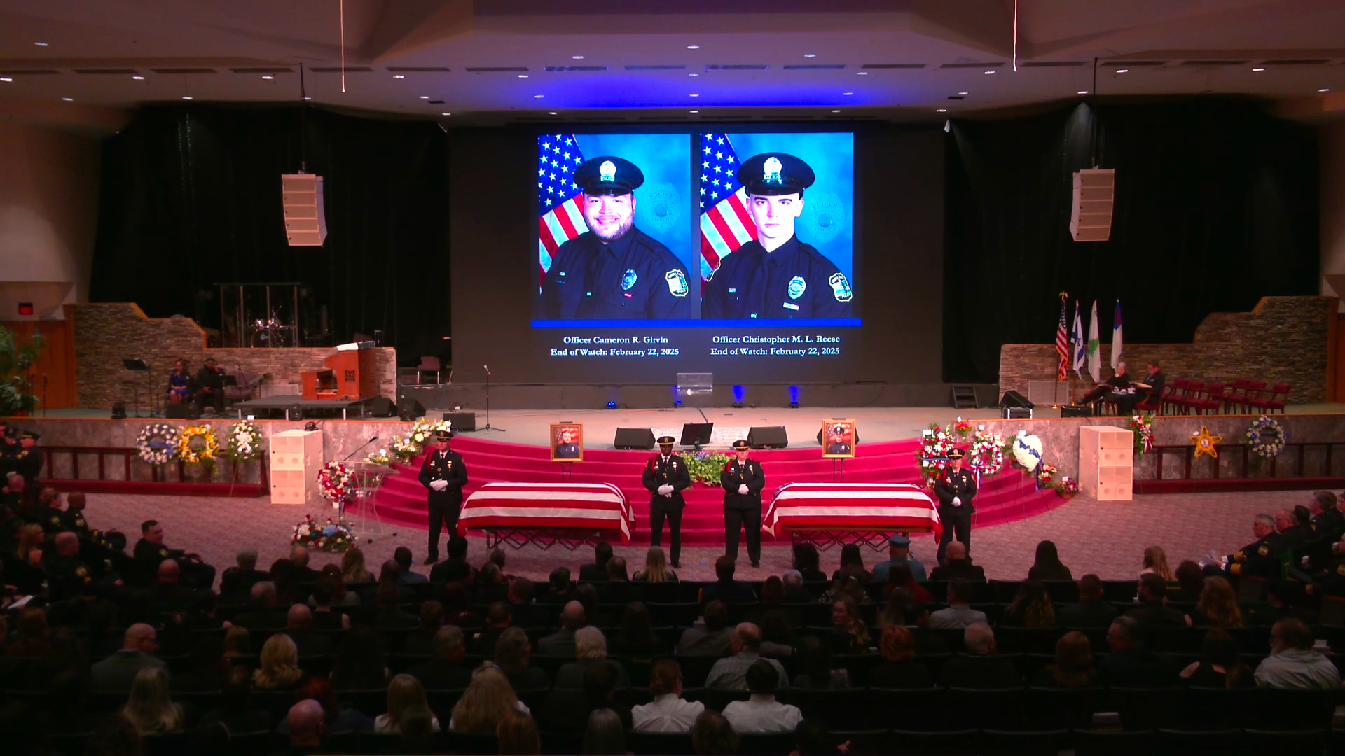 Visitation and funeral for slain Virginia Beach police officers ...