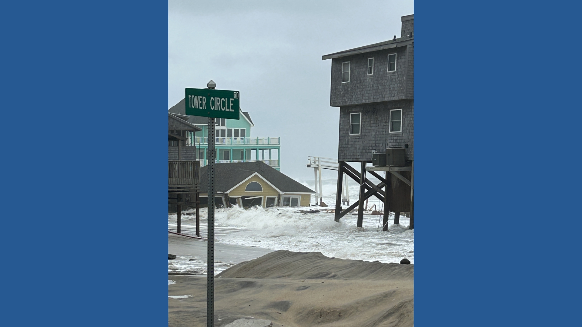 Sixth house collapses into ocean at Outer Banks overnight | 13newsnow.com