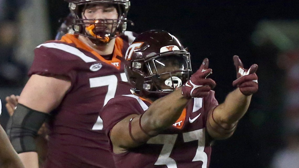Tuten, Virginia Tech rush to 38-10 win over Syracuse | 13newsnow.com