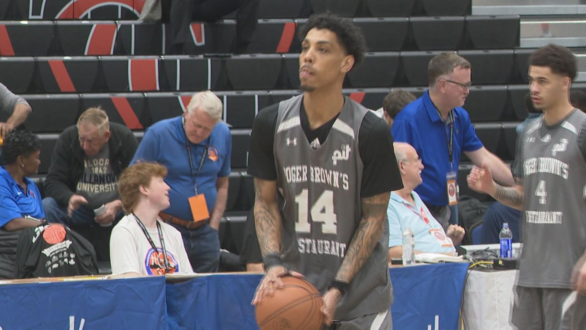 Former JMU guard Terrance Edwards, Jr. at the P.I.T. | 13newsnow.com