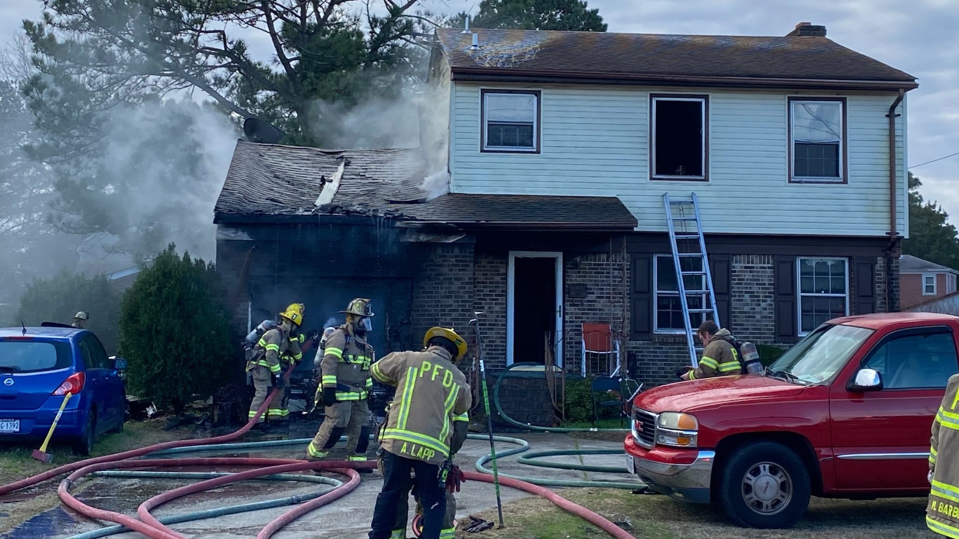 House fire on High Street in Portsmouth, Virginia | 13newsnow.com