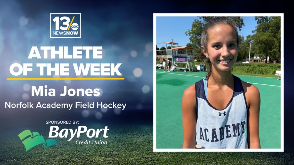 Norfolk Academy eyes another field hockey title behind junior star Mia Jones | 13newsnow.com