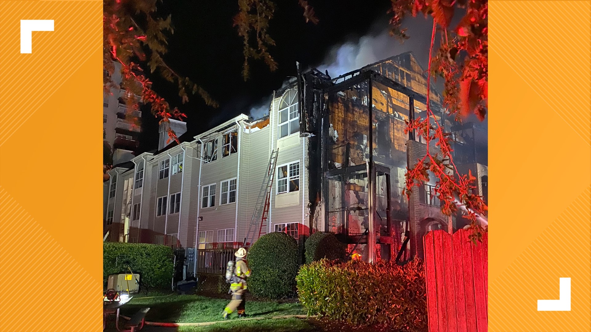 Norfolk firefighters battle massive fire at condo building | 13newsnow.com