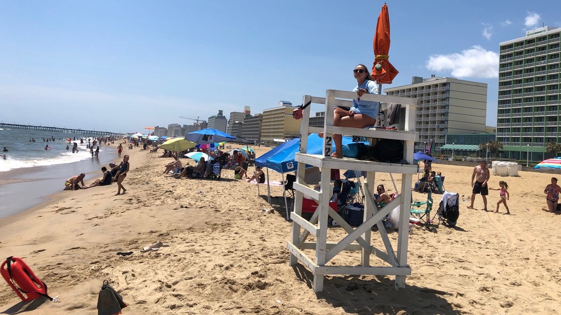 Dozens of lives saved by Virginia Beach lifeguards over holiday weekend ...