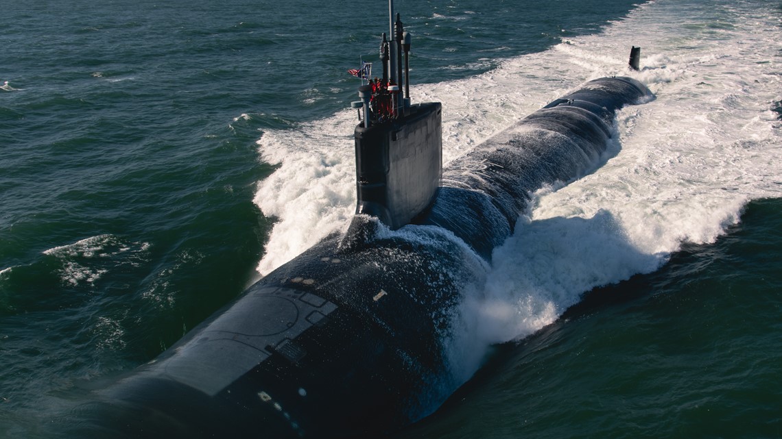 Initial sea trials completed for new attack submarine built in Newport ...