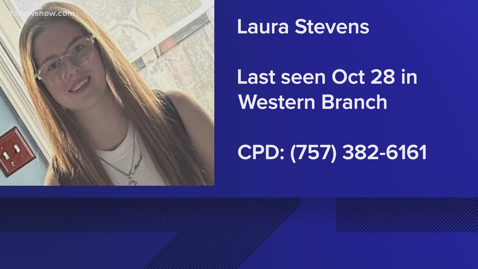 17-year-old girl missing from Chesapeake for nearly 2 weeks | 13newsnow.com