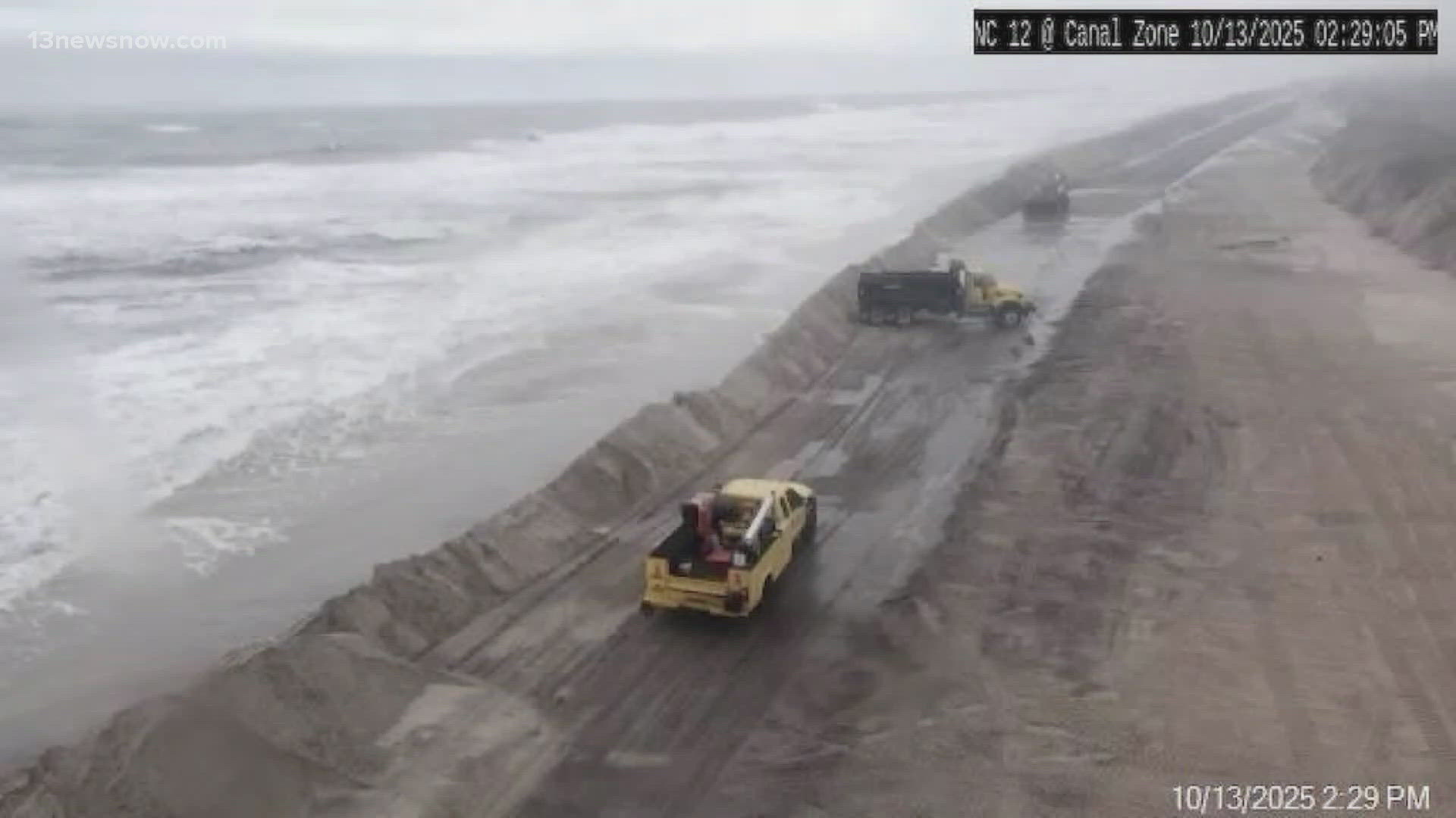 NC12 on Ocracoke Island set to reopen after nor’easter damage ...