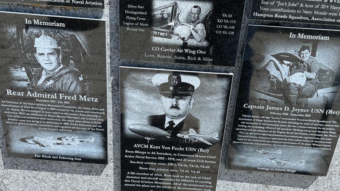 Legendary Navy pilots' names forever etched upon Association of Naval ...