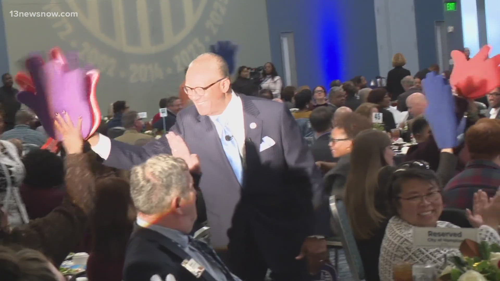 'Let us continue to level up': Hampton Mayor Jimmy Gray delivers ...