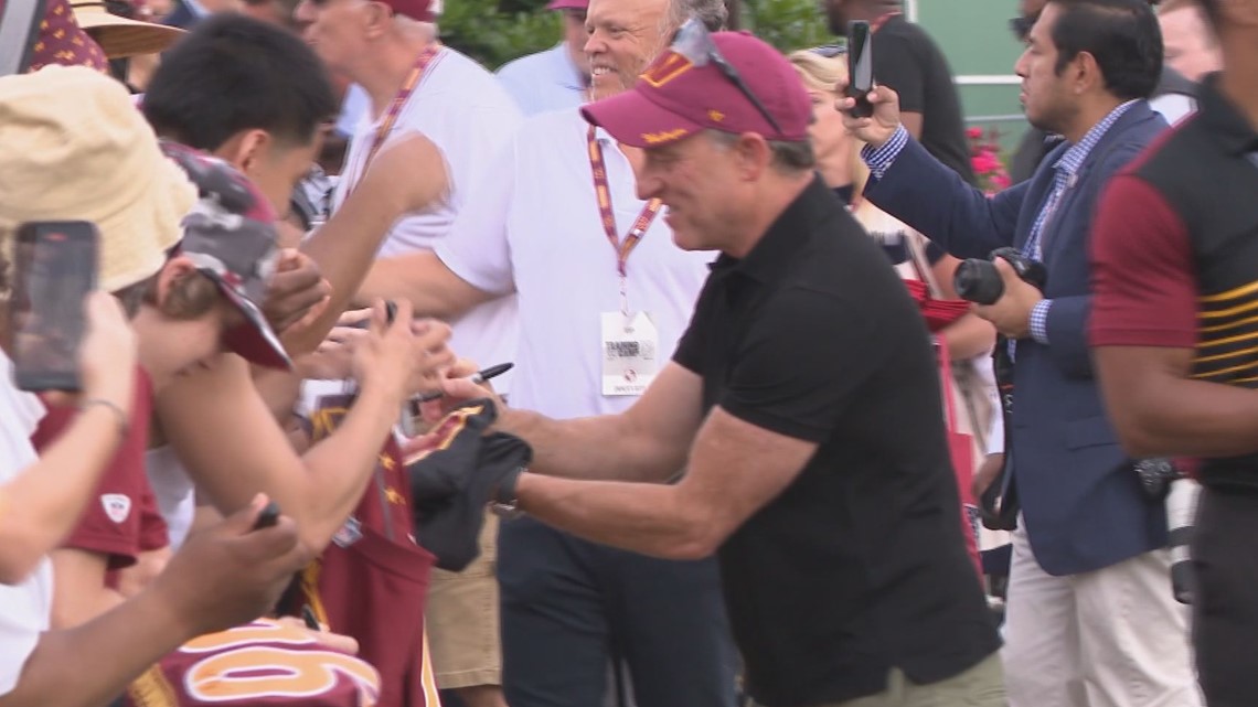 So far Commanders fans are sold on Harris ownership | 13newsnow.com