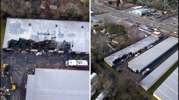 Over 100 storage units damaged at Chesapeake storage facility fire ...