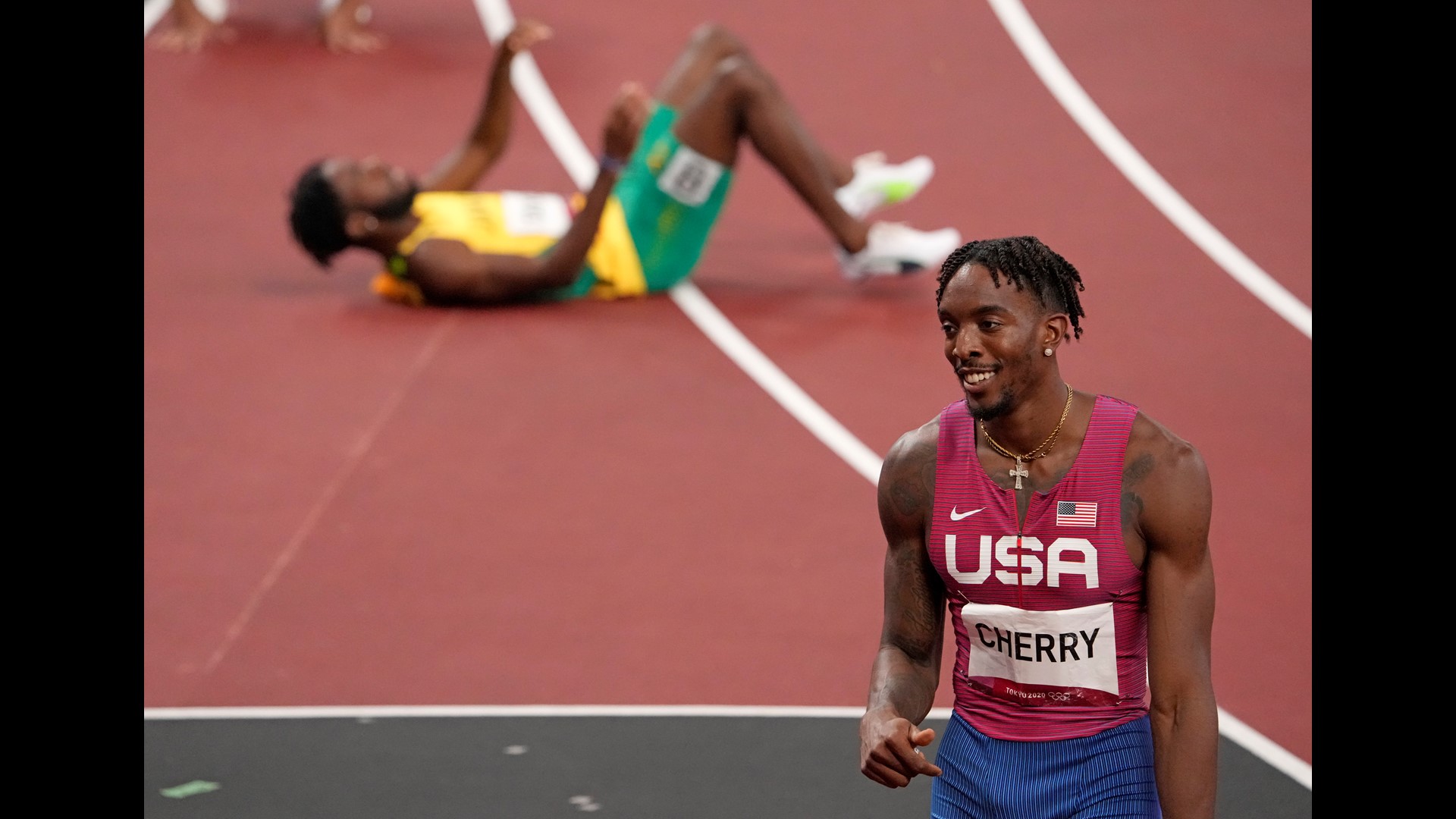 Michael Cherry is 400 meters away from Olympic gold | 13newsnow.com
