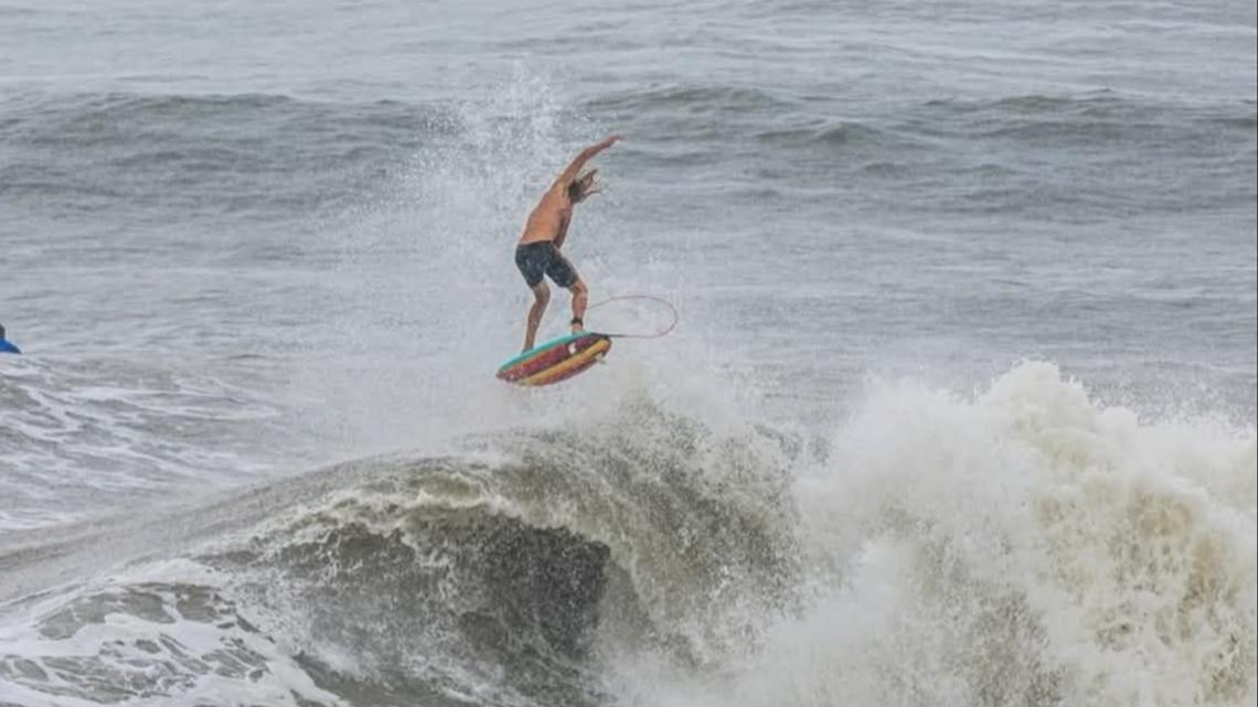 East Coast Surfing Championship adjusts for storm surge | 13newsnow.com