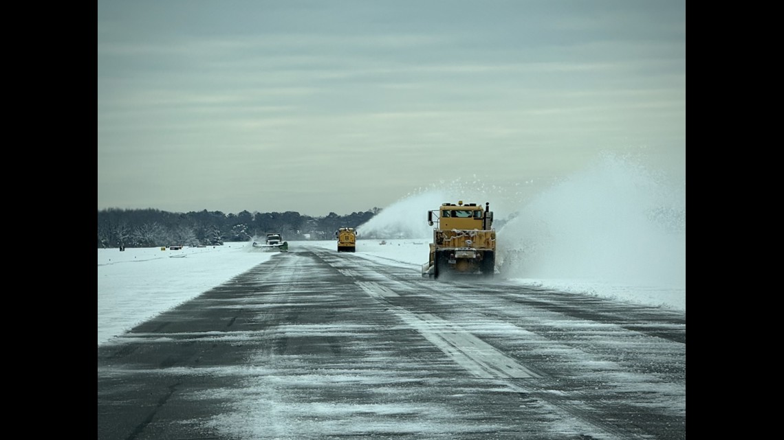 How NAS Oceana keeps the base mission-ready during record-breaking snow ...