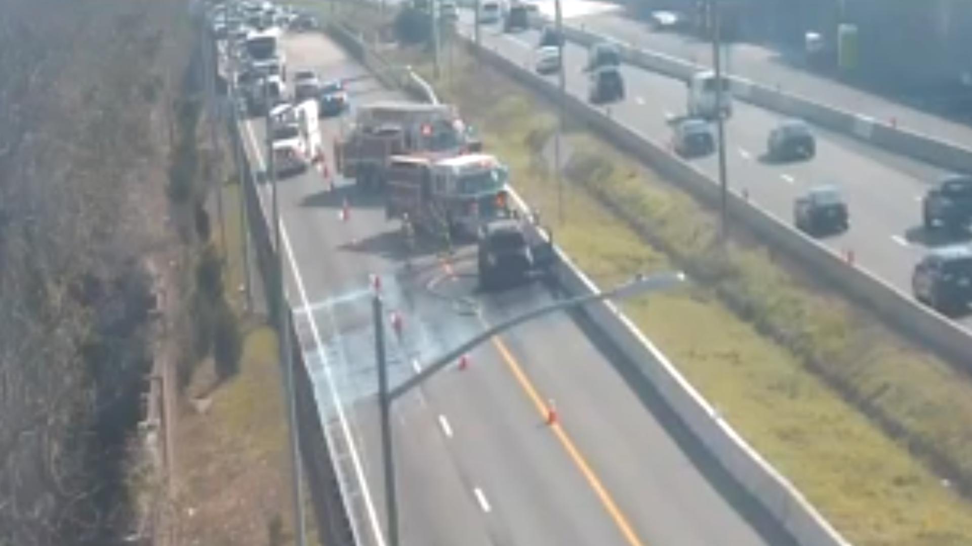 Vehicle fire caused significant delays on I-64 West near HRBT ...
