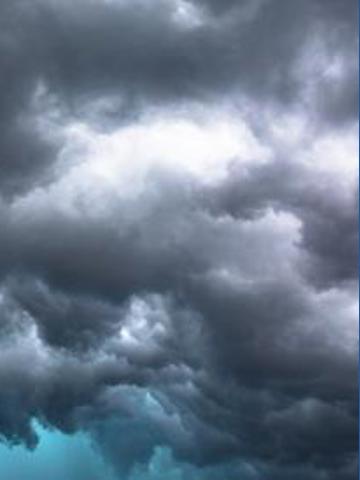 What criteria define the risk categories for potential severe storms ...