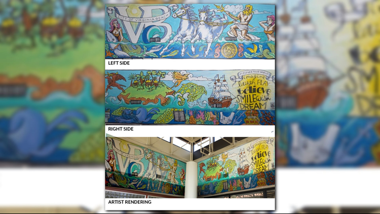 Winners selected for Virginia Beach rec center murals | 13newsnow.com