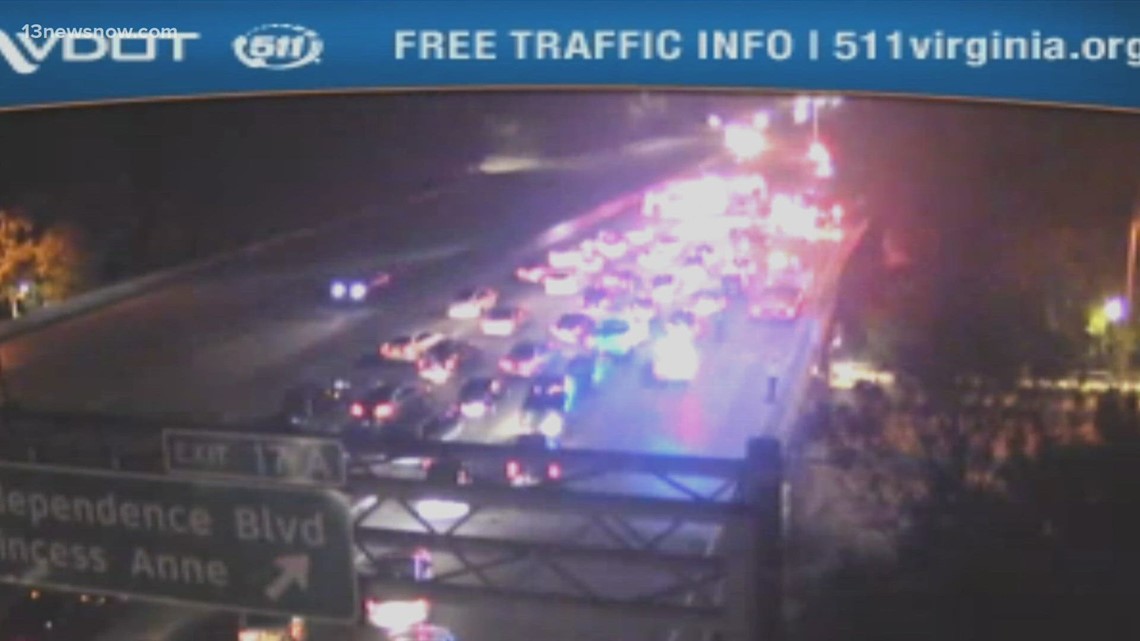 Man arrested for DUI after Virginia Beach I-264 crash | 13newsnow.com