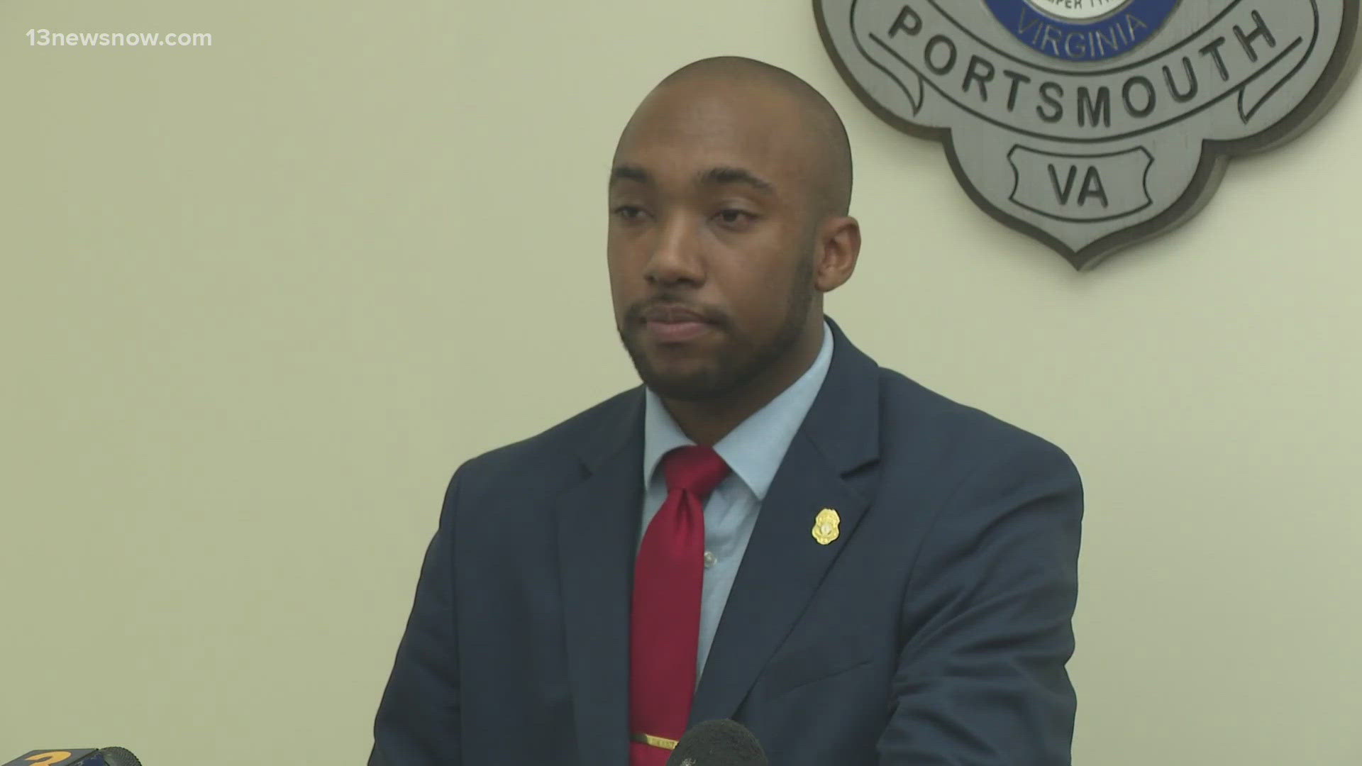 Portsmouth police hold press conference on homicide of 10-year-old boy ...