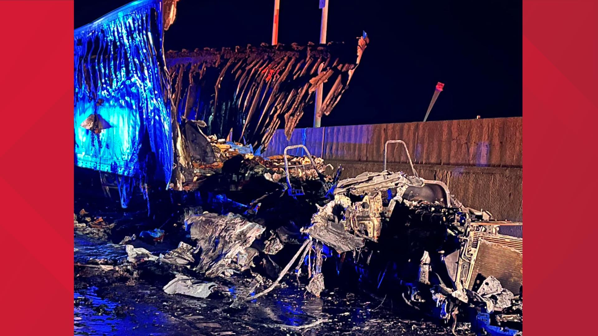 Tractor-trailer crashes spilling frozen chicken closing CBBT ...