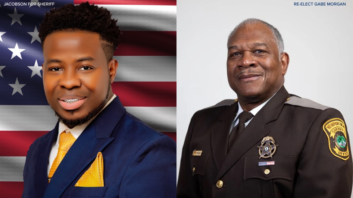 Morgan, Jacobson vie for Newport News Sheriff in 2025 election ...