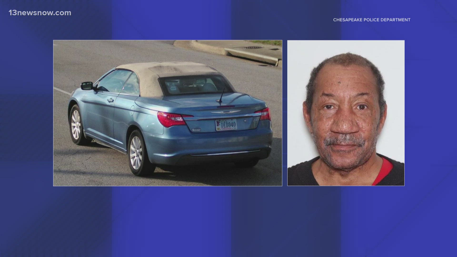 Missing Chesapeake man found safe, police say | 13newsnow.com