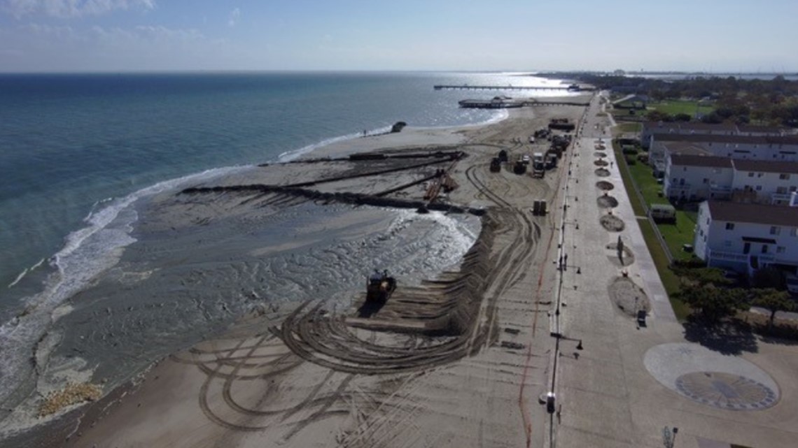 Buckroe Beach's sand replenishment to be completed by Jan. 2023 ...
