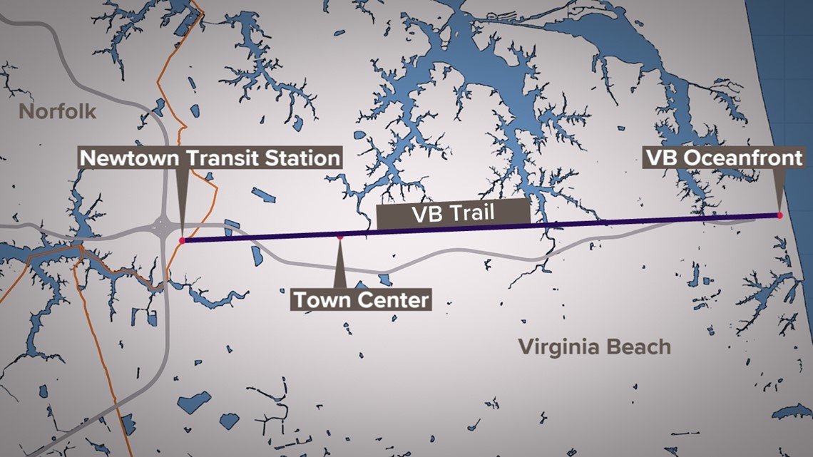 $14.9M federal funding for Virginia Beach Trail accepted | 13newsnow.com