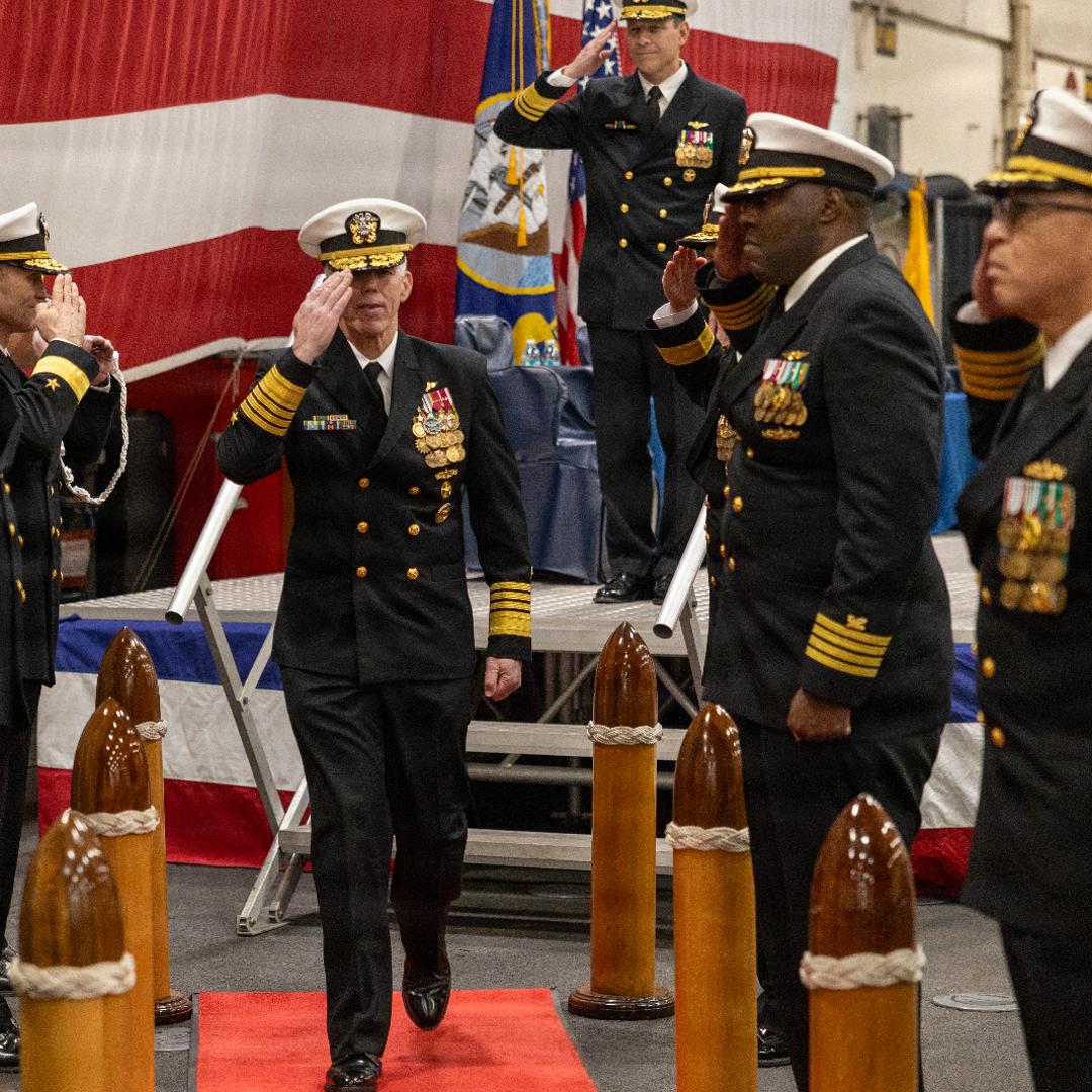 Admiral assumes command of US Fleet Forces Command | 13newsnow.com