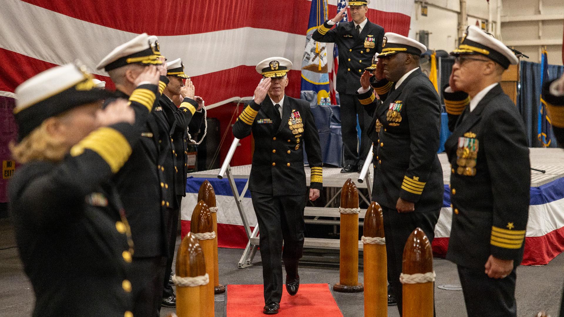 Admiral assumes command of US Fleet Forces Command | 13newsnow.com