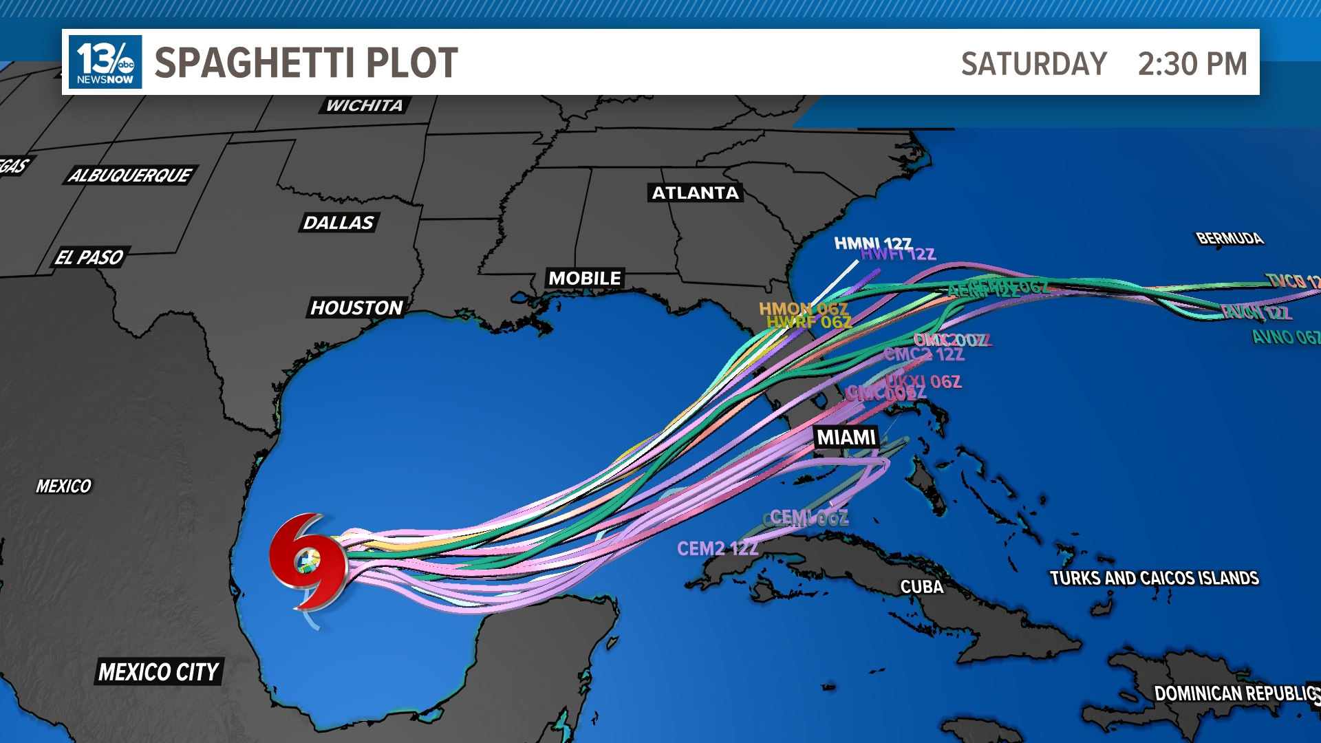 Tropical Storm Milton forms in the Gulf of Mexico | 13newsnow.com