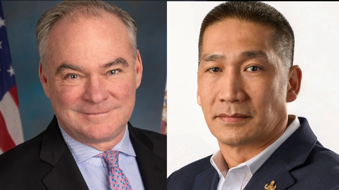 Tim Kaine wins U.S. Senate seat over Hung Cao | 13newsnow.com