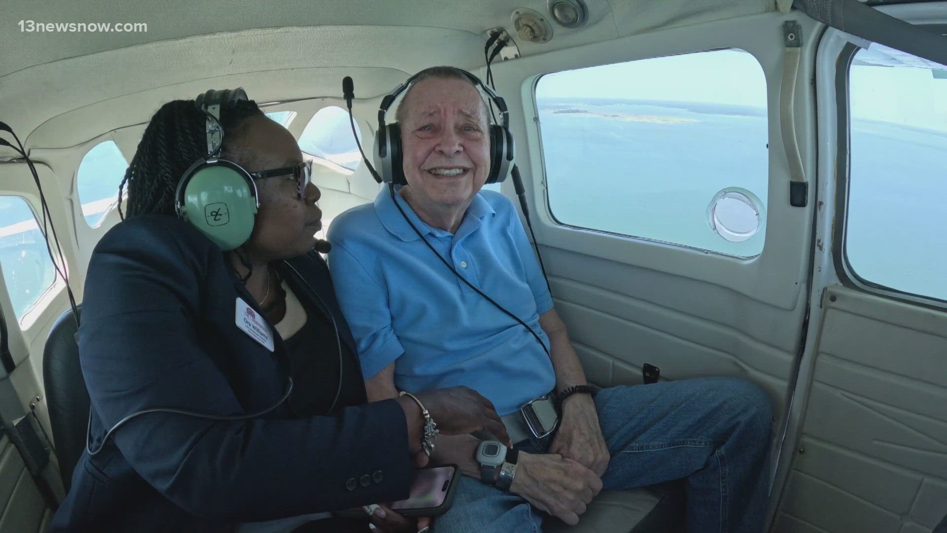 Navy veteran gets chance to relive memories with surprise seaplane trip ...
