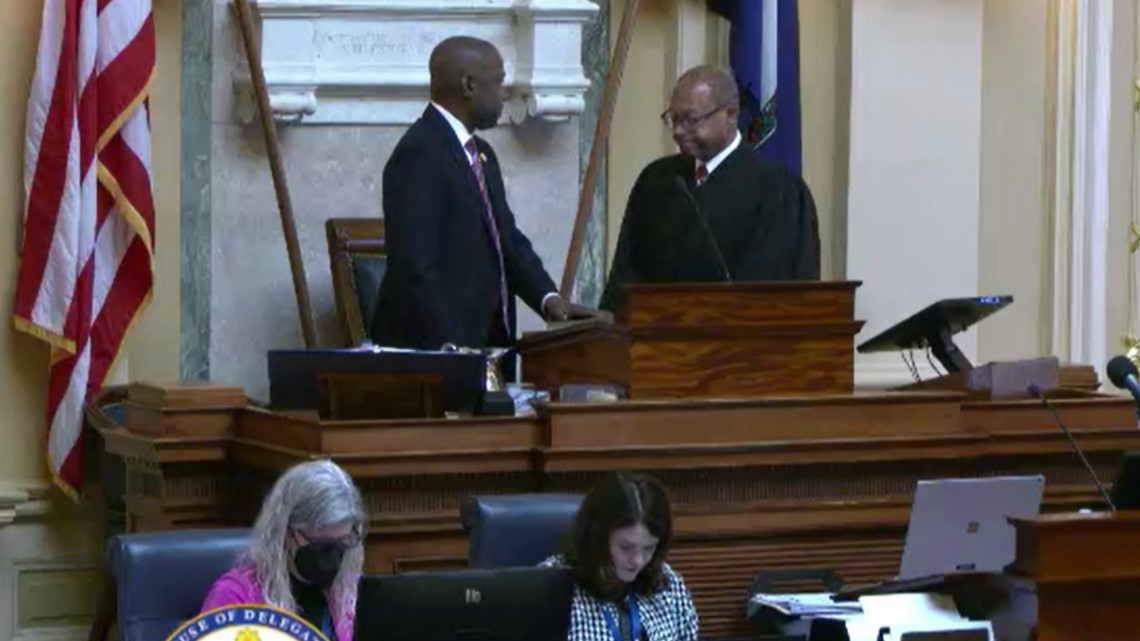 Va. Democrat Don Scott sworn in as Speaker of House of Delegates ...
