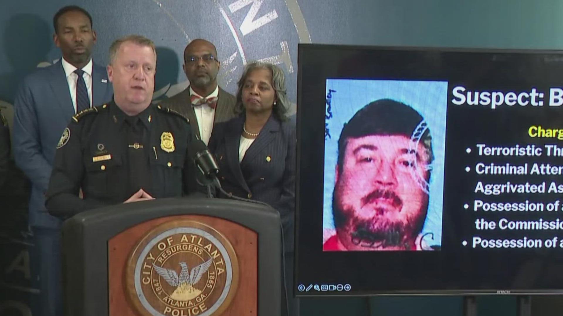 Atlanta airport suspect now facing federal charges after alleged plans ...