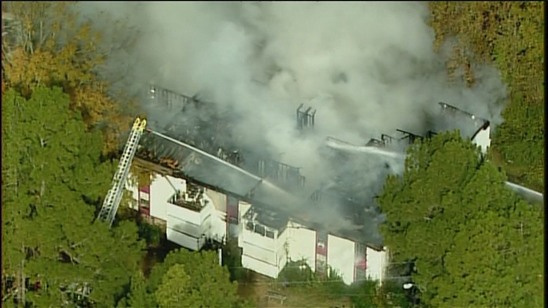 Fire displaces 20 in blighted DeKalb complex | 13newsnow.com